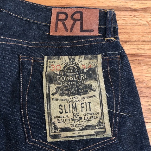 Ralph Lauren Double RL | Jeans | New With Flaw Rrl Slim Fit Double Rl ...